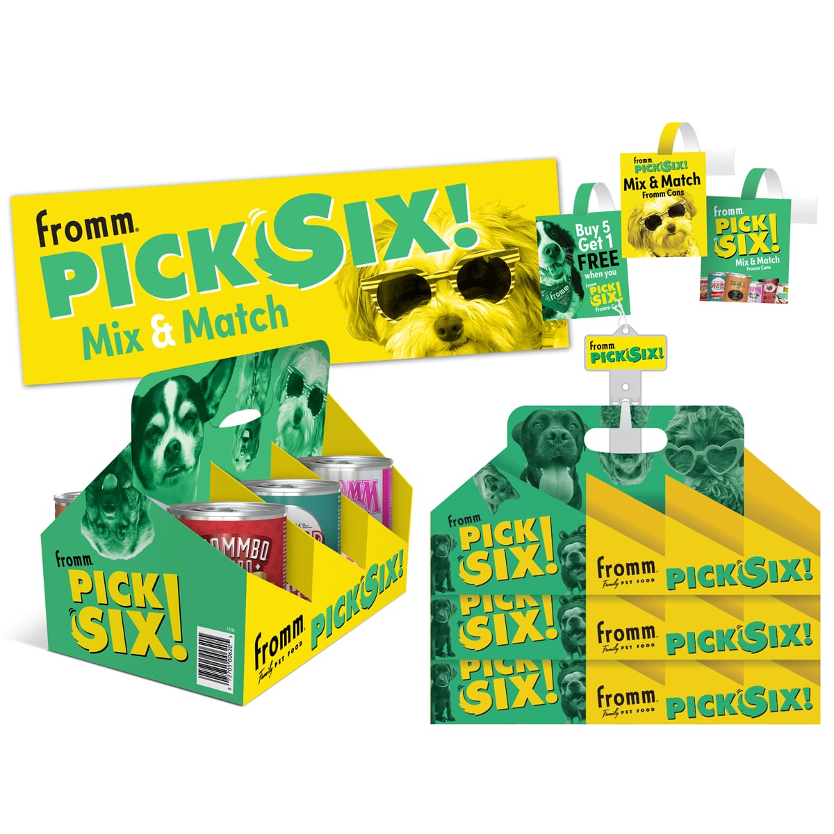 Pick Six Display Pack – Fromm Family Foods Shop