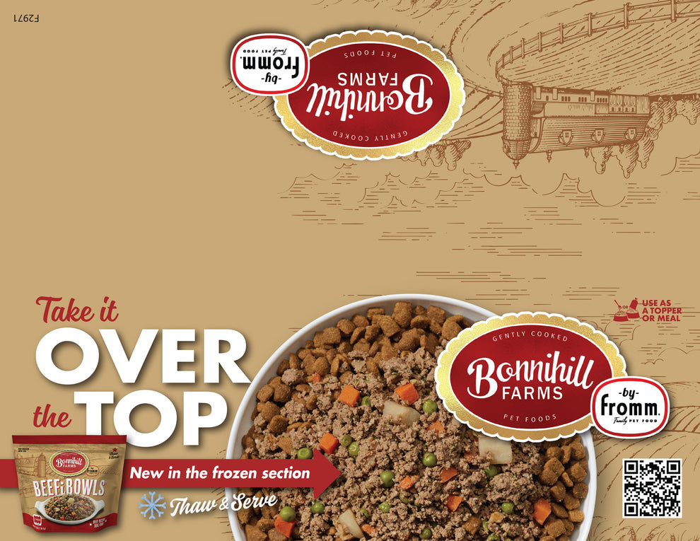 Bonnihill Farms by Fromm 2-Sided Shelf Talker – Fromm Family Foods Shop