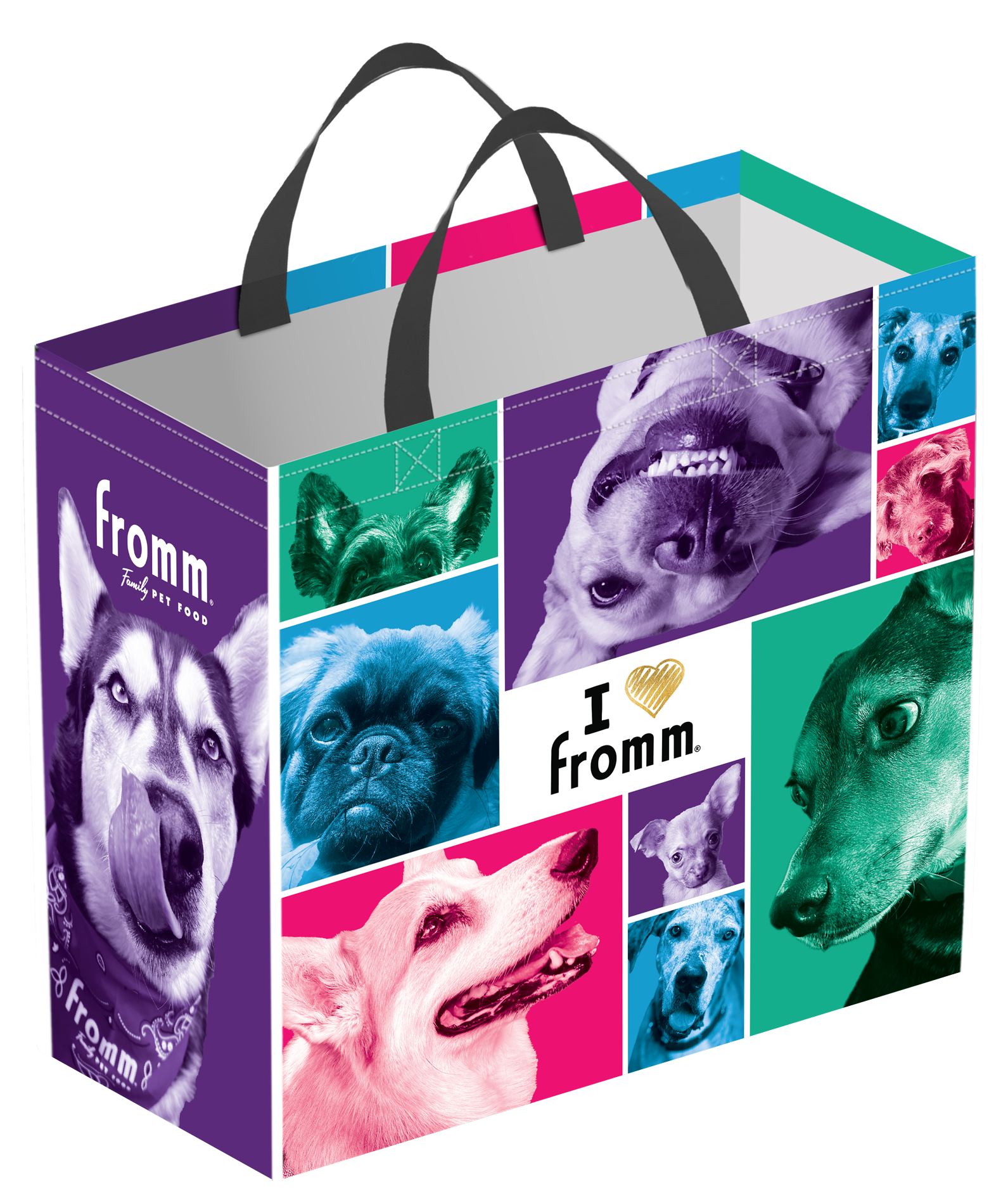Fromm Give Back 2026 | "I ️ Fromm" Dog Tote Bag (Series 3) – Fromm ...